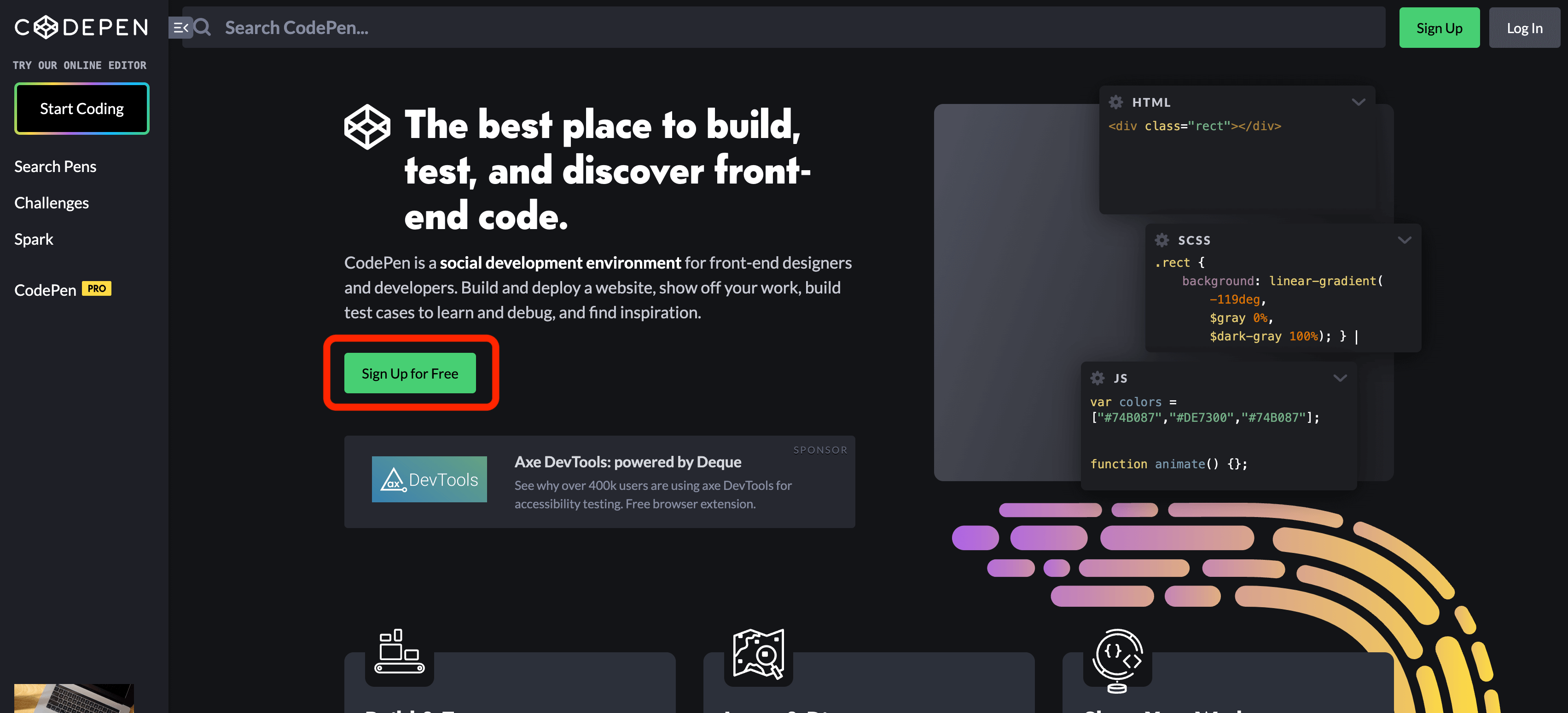 CodePenの使い方と記事への埋め込み方法、ライブラリの入れ方｜Creatopia Media